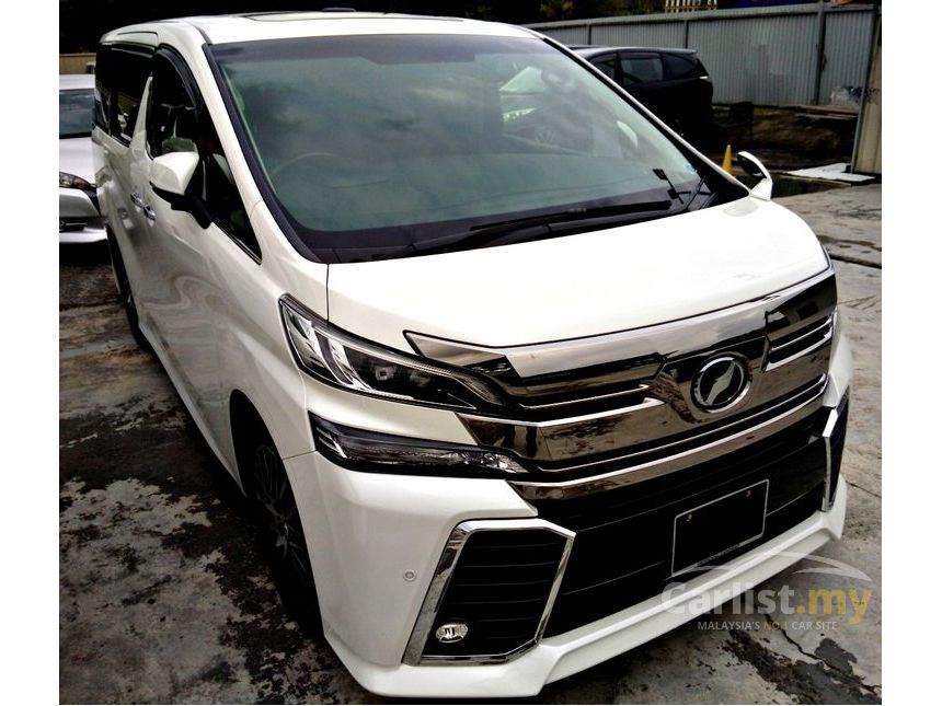 Toyota Vellfire 2015 Z G Edition 2.5 in Johor Automatic MPV White for ...