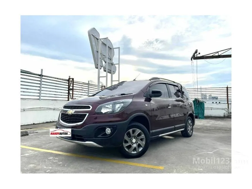 Jual Mobil Chevrolet Spin 2015 ACTIV 1.5 di Banten Automatic SUV Marun ...