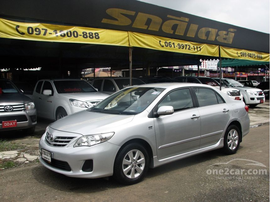 Toyota Corolla Altis 2013 G 1.6 in กรุงเทพและปริมณฑล Automatic Sedan สี ...