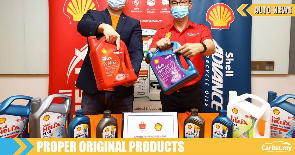 Shell Lubricants Now On Shopee Mall - Auto News | Carlist.my