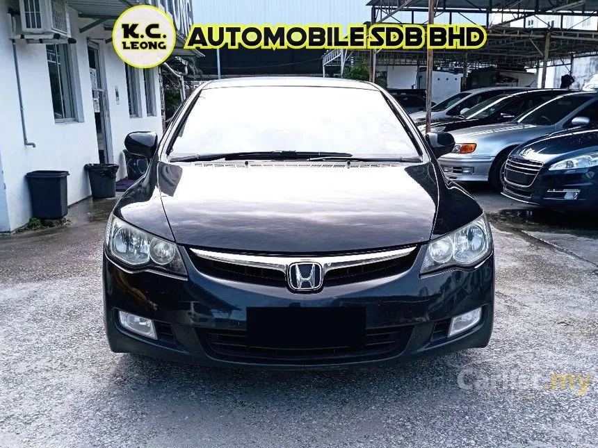 Honda Civic 2008 S i-VTEC 1.8 in Perak Automatic Sedan Black for RM ...