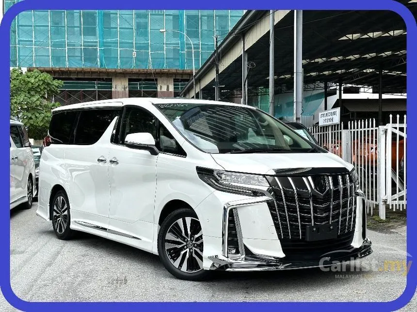 Recon UNREG 2022 Toyota Alphard 2.5 SC MODELLISTA BODYKIT JBL SOUND SYSTEM ROOF MONITOR 4 CAMERA ...