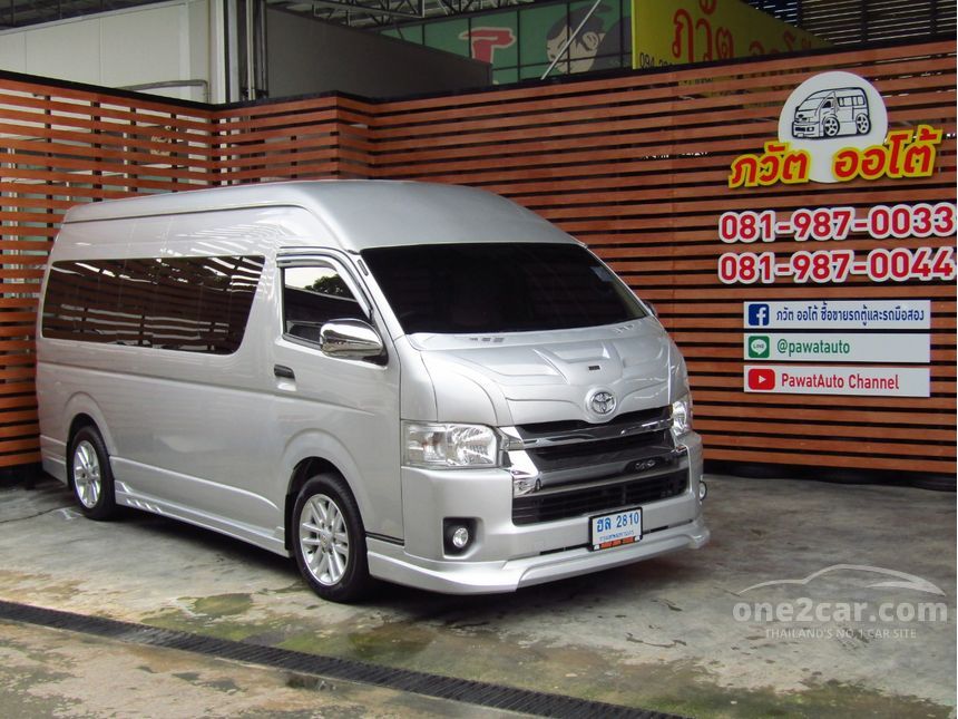 2015 Toyota Hiace 3.0 COMMUTER (ปี 05-16) D4D Van MT มือสอง One2car