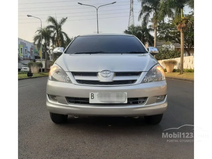 Jual Mobil Toyota Kijang Innova 2008 G 2.0 di Banten Manual MPV Silver ...