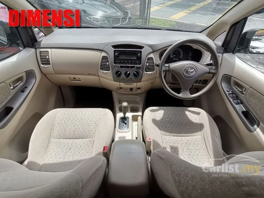Terpakai 2008 Toyota Innova 2.0 E MPV (A) FULL SET BODYKIT / SERVICE ...