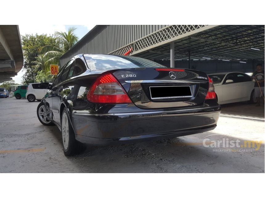 Mercedes-Benz E280 2008 AMG 3.0 in Kuala Lumpur Automatic Sedan Black ...