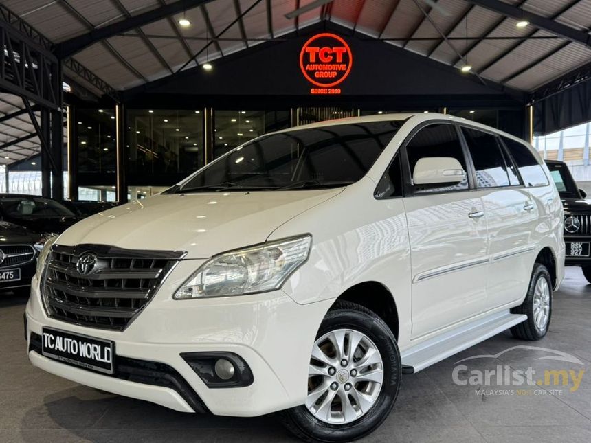 Used 2014 Toyota Innova 2.0 G FACELIFT #LOW MILEAGE 110K #ANDROID ...