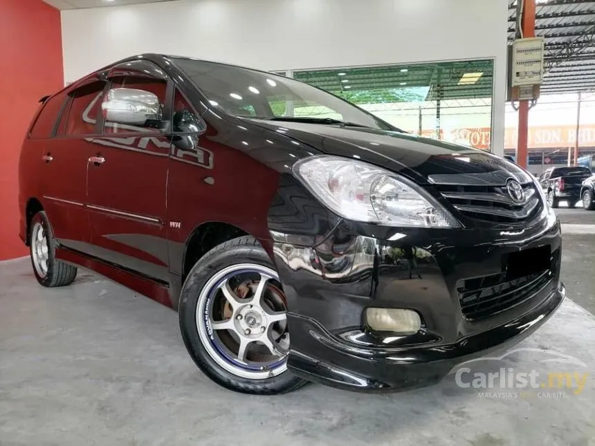 Used ORI 2009 Toyota Innova 2.0 G 8 SEATER MPV LEATHER SEAT ROOF ...