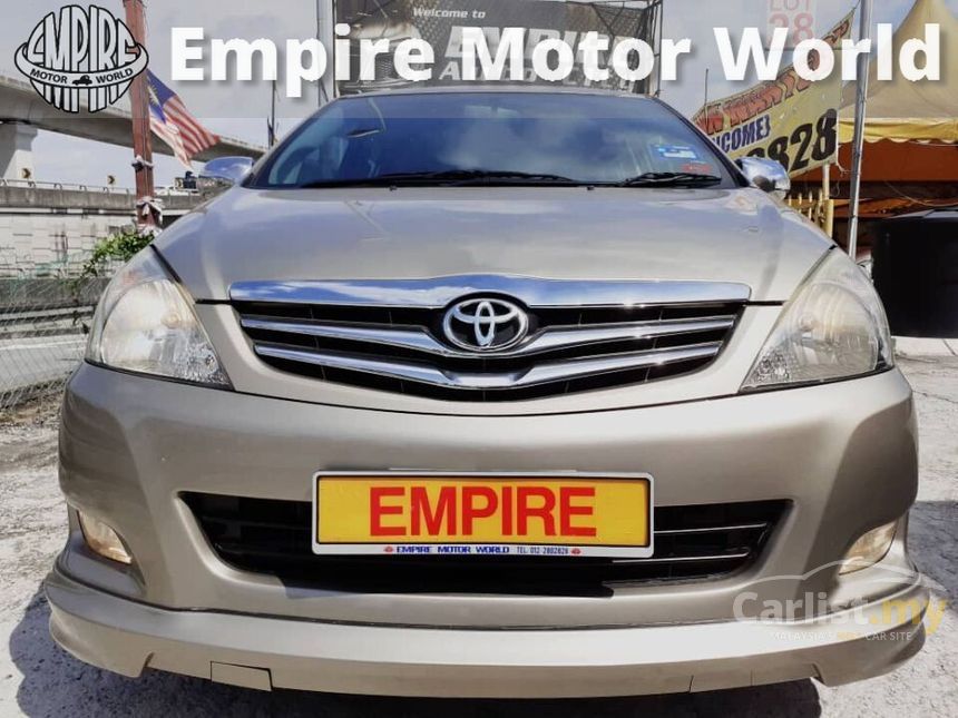 Toyota Innova 2010 G 2.0 in Kuala Lumpur Automatic MPV Silver for RM ...