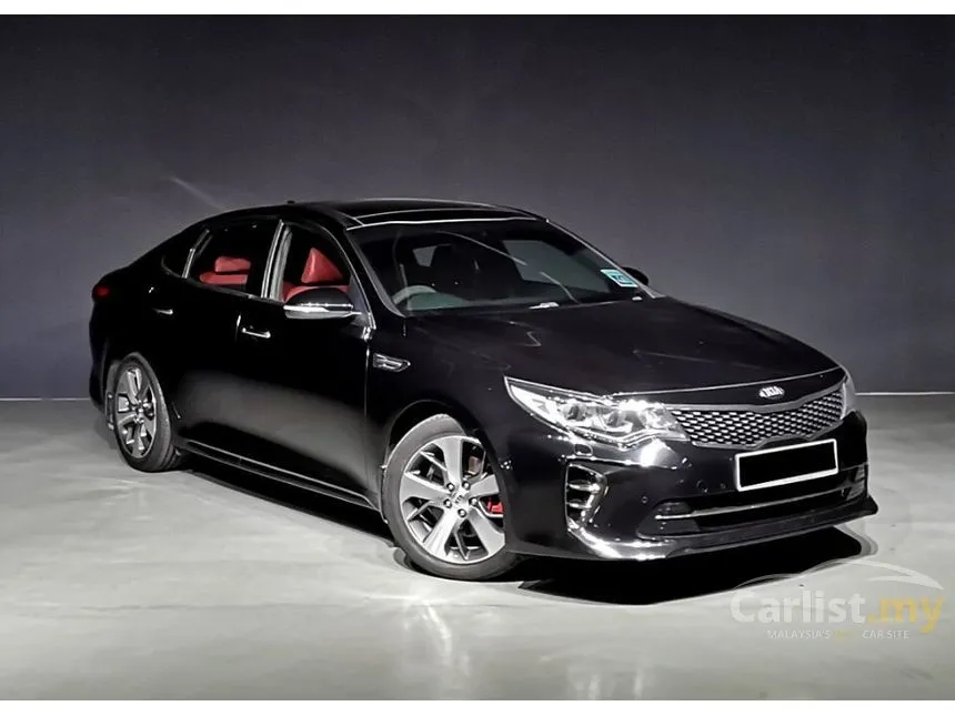 Used 2018 Kia Optima K5 2.0 GT Sedan Turbocharge Full Service Record Panoramic Sunroof One Owner ...
