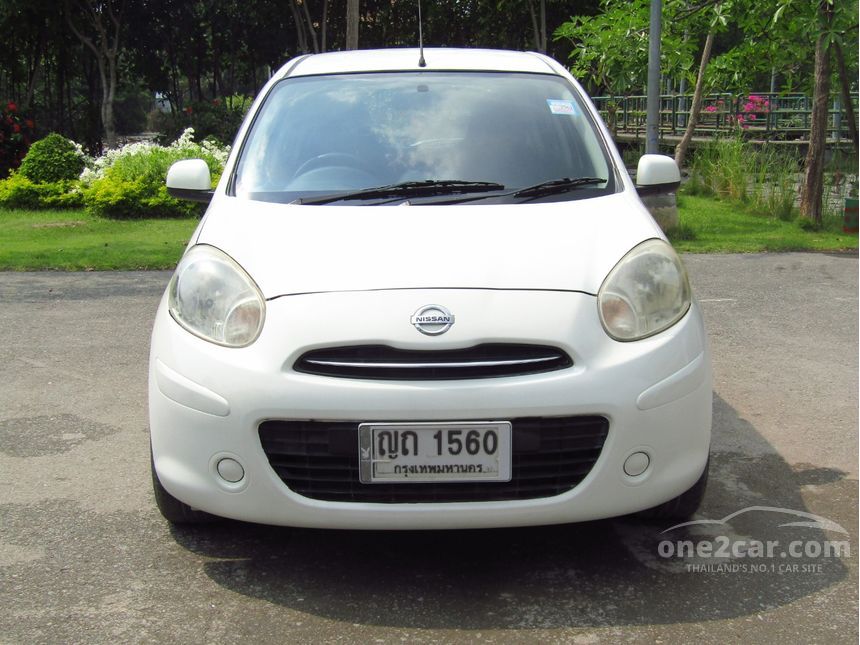 Nissan March 2010 E 1.2 in กรุงเทพและปริมณฑล Manual Hatchback สีขาว for ...