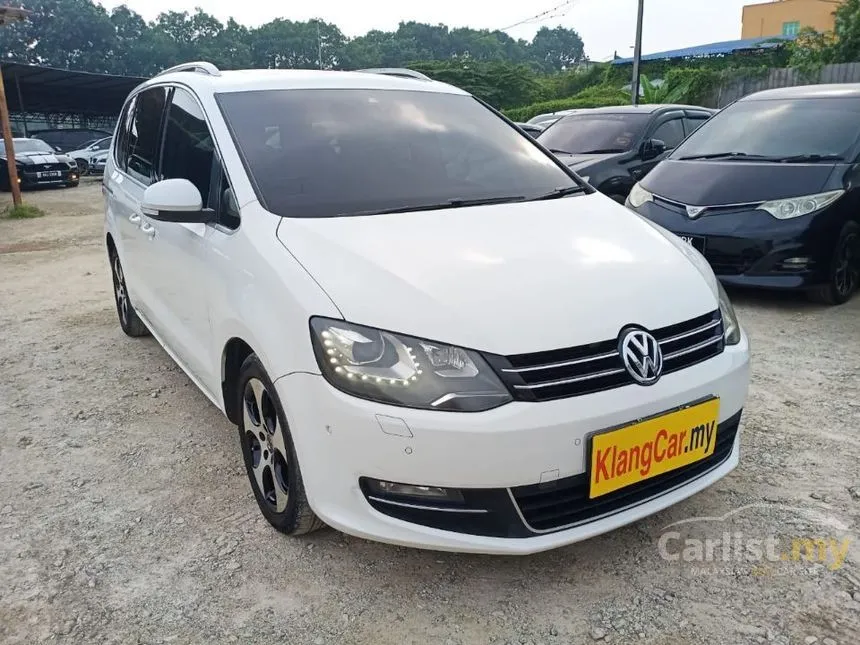 Used 2012/2013 CASH OTR Volkswagen Sharan 2.0 TSI Tech Spec (A) FULL SERVICE RECOD PADDLE SHIFT ...