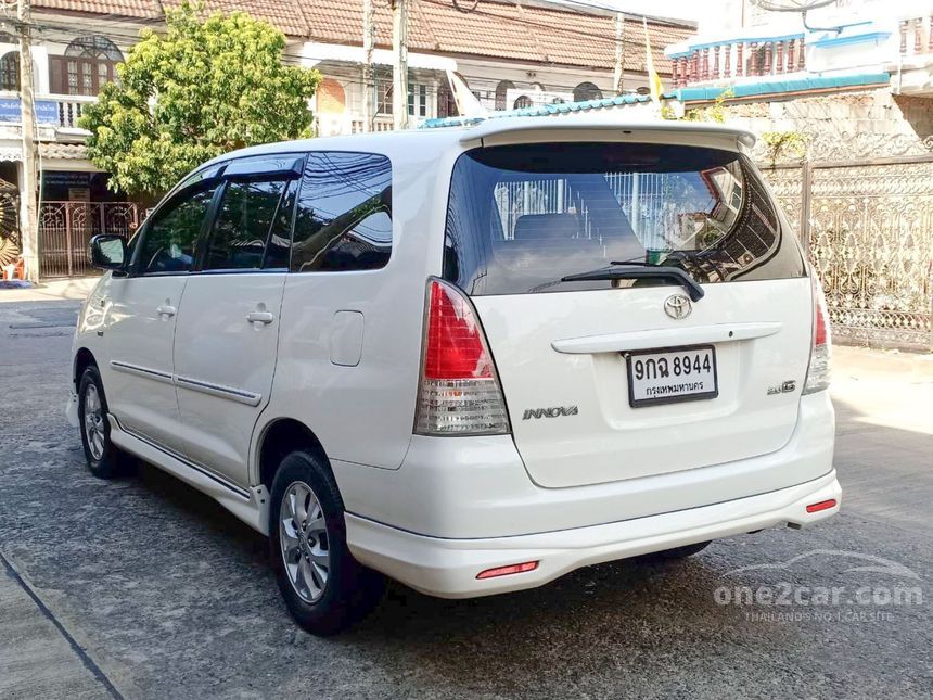 Toyota Innova 2010 (ปี 04-11) G 2.0 เกียร์อัตโนมัติ สีขาว | One2car.com ...