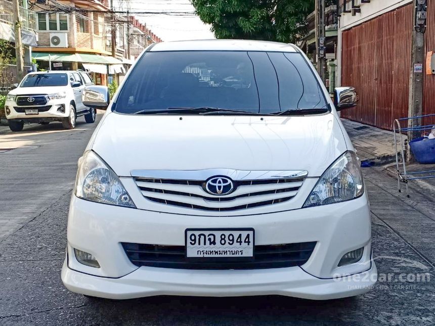 Toyota Innova 2010 (ปี 04-11) G 2.0 เกียร์อัตโนมัติ สีขาว | One2car.com ...