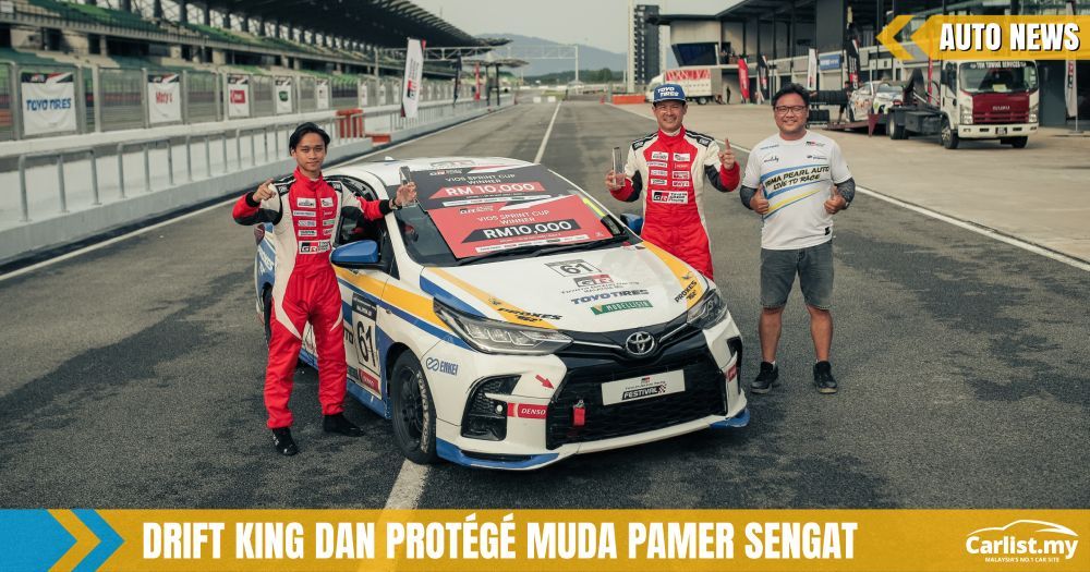 Tengku Djan, Mika Hakimi Tawan Perlumbaan 1 dan 2 TGR Vios Sprint Cup ...