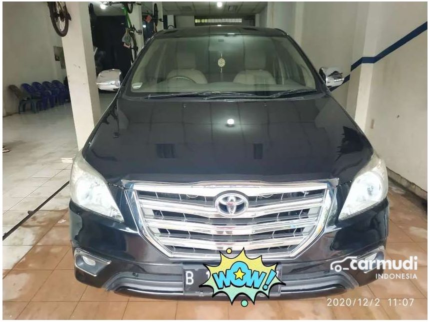 Toyota Kijang Innova 2014 E 2.0 in Sumatera Selatan Manual MPV Black ...
