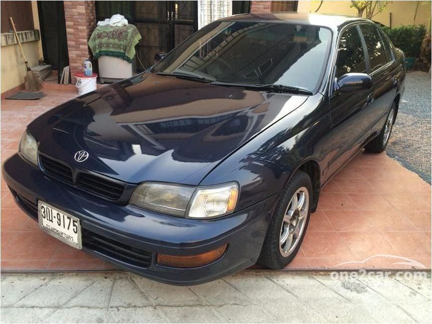 Toyota Corona 1998 Exsior SEG 2.0 in ภาคตะวันออก Manual Sedan สีน้ำเงิน ...