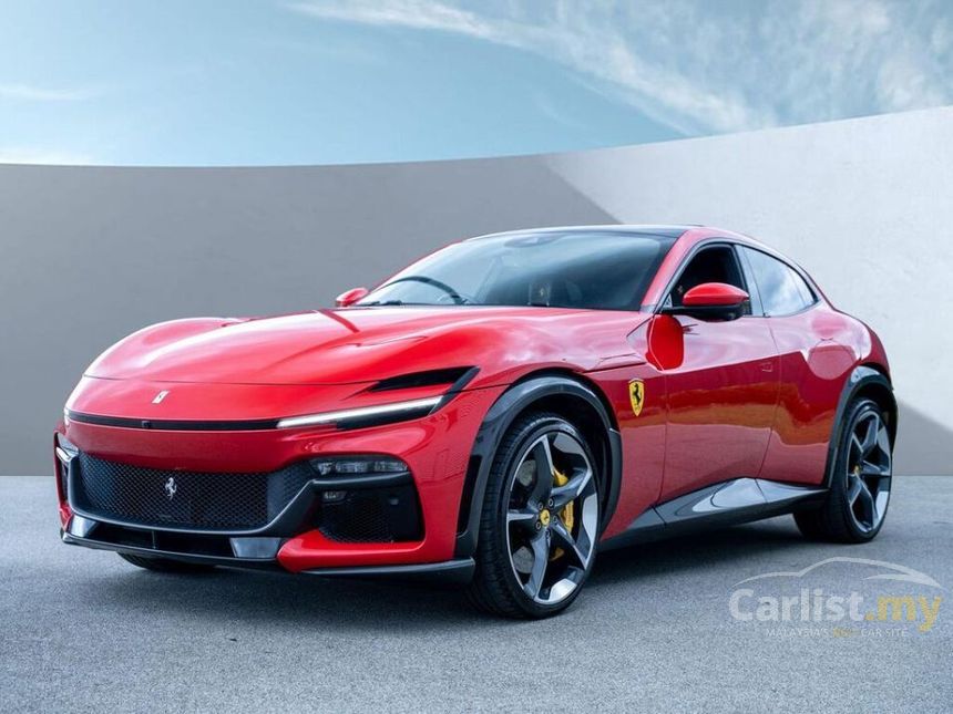 Recon 2023 Ferrari Purosangue 6.5 v12 Rosso Corsa Red, Carbon Fibre ...