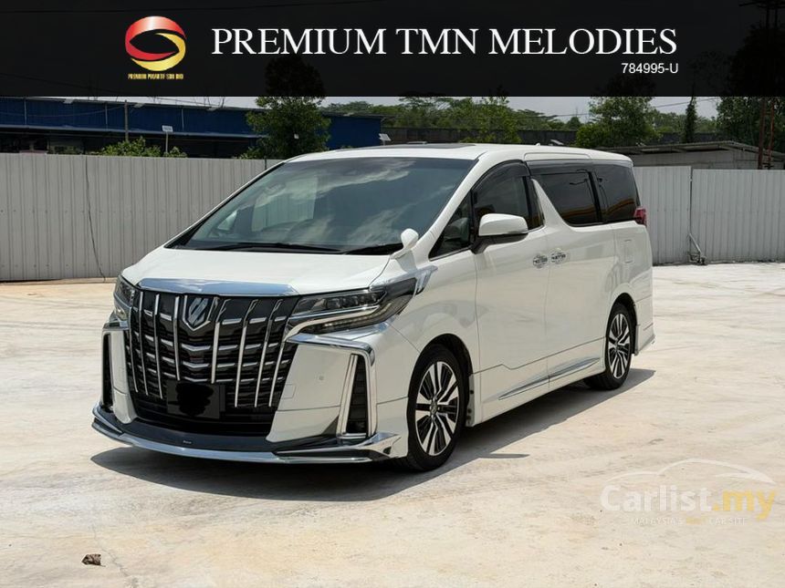 Used 58691KM KING UNIT IN USED MARKET 2019 Toyota Alphard 2.5 G SC ...