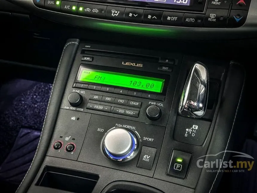 Used LEXUS CT200h 1.8 HYBRID (A) PREMIUM SPORT MODE, HEATER SEAT, FULL ...