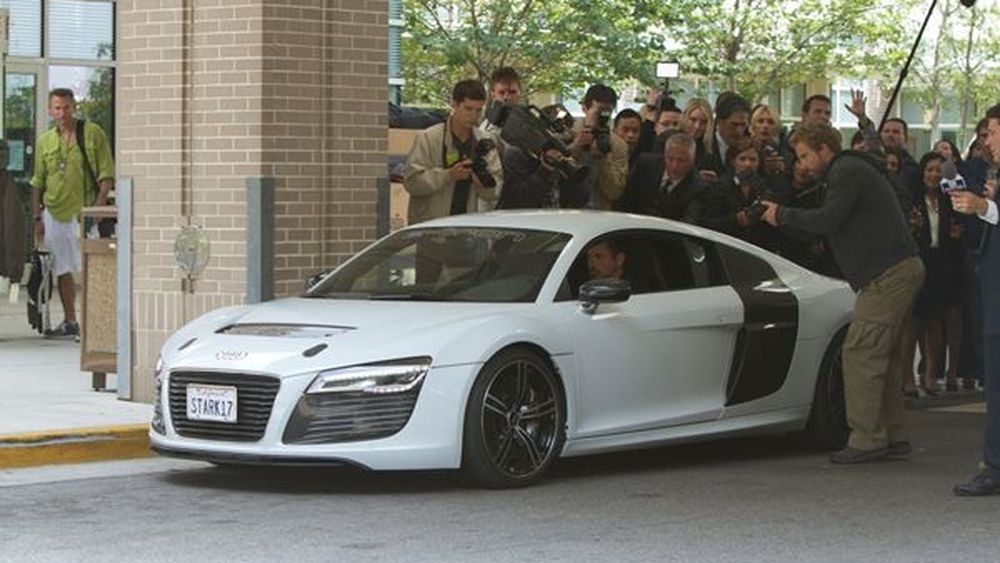 จับตา Audi R8 e-tron ซูเปอร์คาร์พลังไฟฟ้าโชว์ตัวใน Iron Man ภาค 3 ...