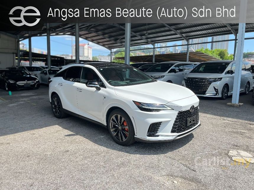 Recon 2023 Lexus RX 350 2.4 F Sport / 5A / 7k km / RED INTERIOR / TINT ...