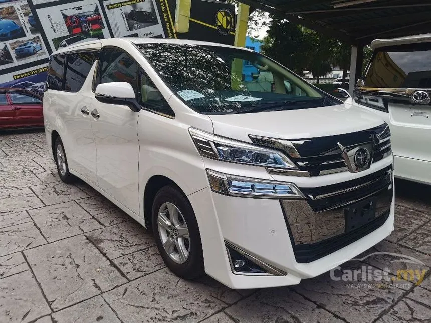 Recon 2020 TOYOTA VELLFIRE 2.5 X UNREG SUNROOF 4.5/B 18K KM 8 SEATER ...