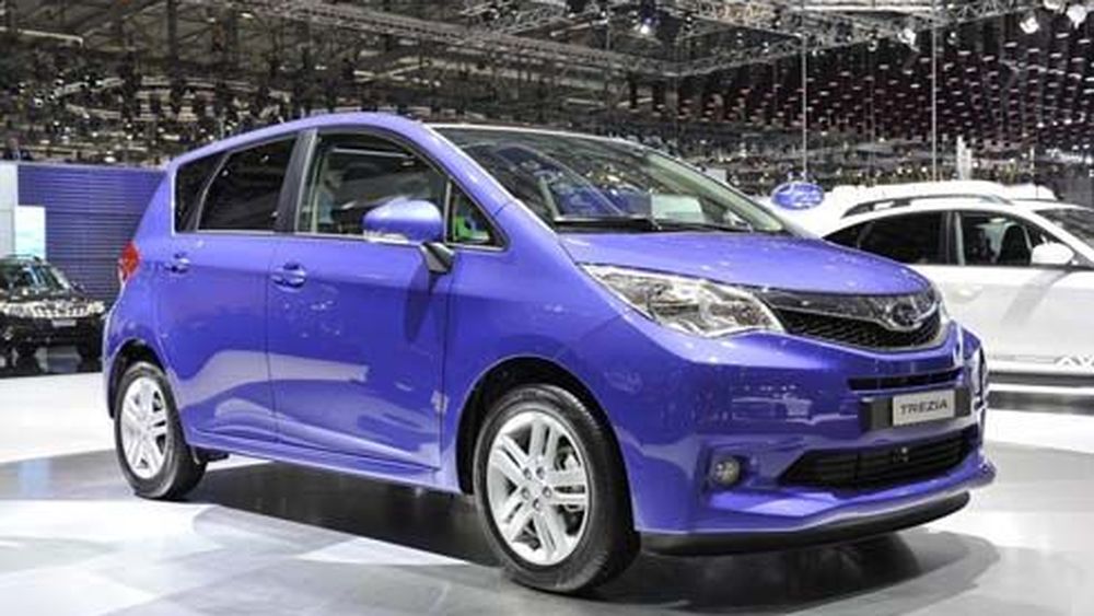 Subaru Trezia รถอเนกประสงค์ในร่างใหม่ของ Toyota Verso S เปิดตัวที่ ...