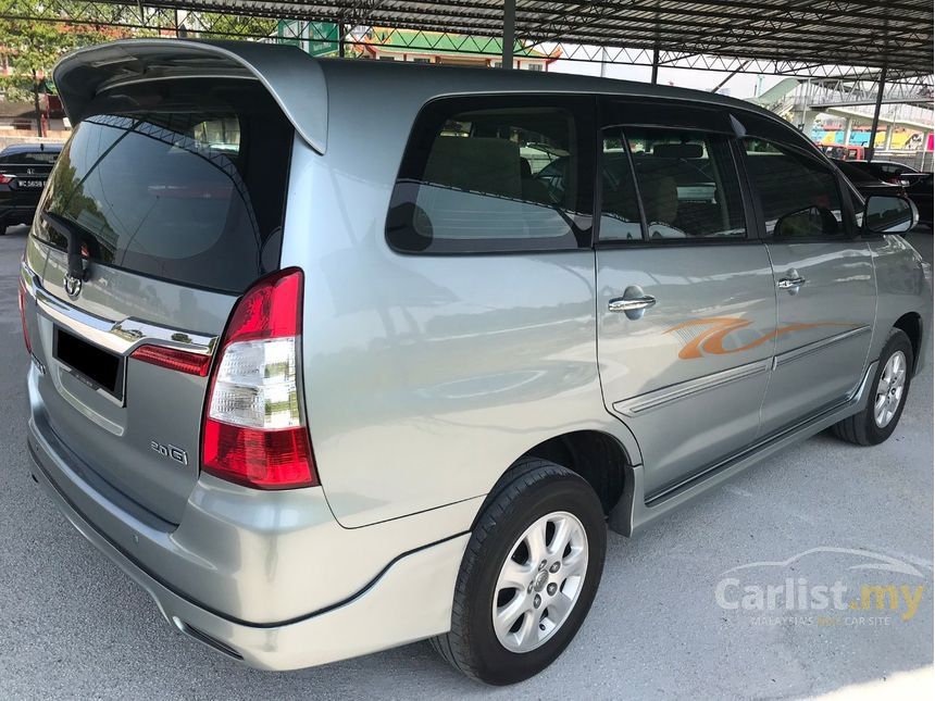 Toyota Innova 2017 G 2.0 in Kuala Lumpur Automatic MPV Grey for RM ...