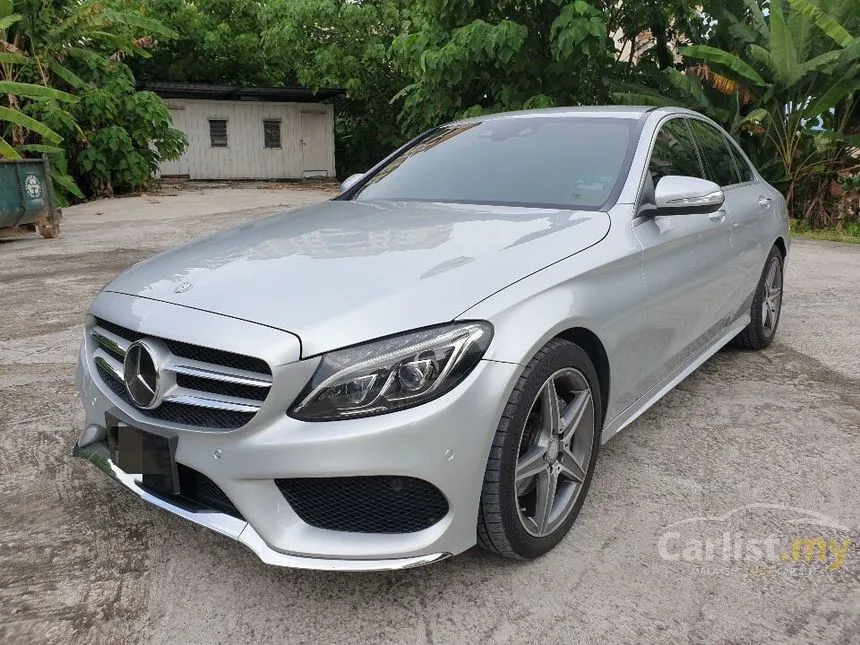 Mercedes-Benz C200 2014 AMG 2.0 in Kuala Lumpur Automatic Sedan Silver ...