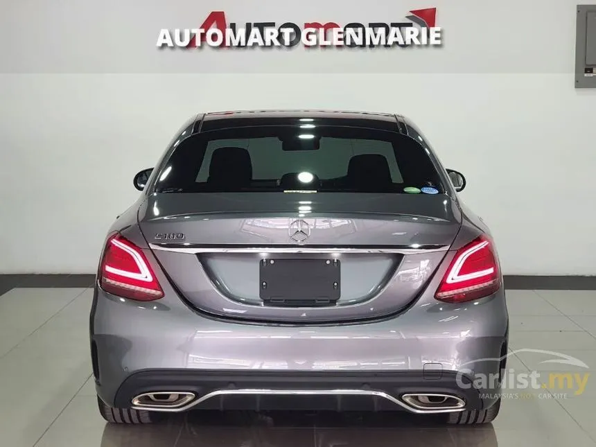 Recon 2019 C180(A)MERCEDES BENZ AMG SEDAN 1.6 WITH PANORAMIC SLIDING GLASS SUNROOF, GREY,LOW ...