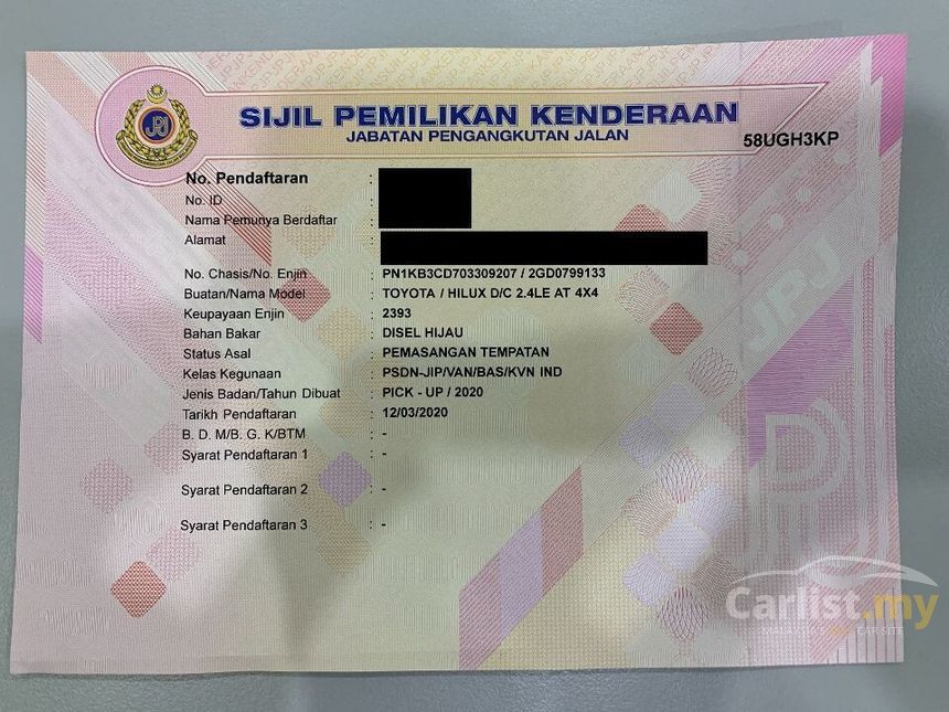 Used 2020 Toyota Hilux 2.4 L-Edition Pickup 4x4 53,000Km Only + Full ...