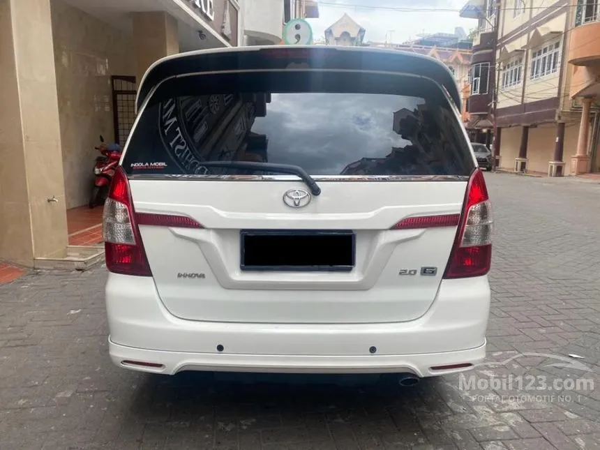 Jual Mobil Toyota Kijang Innova 2013 G Luxury 2.0 di Sumatera Utara Automatic MPV Putih Rp 178. ...