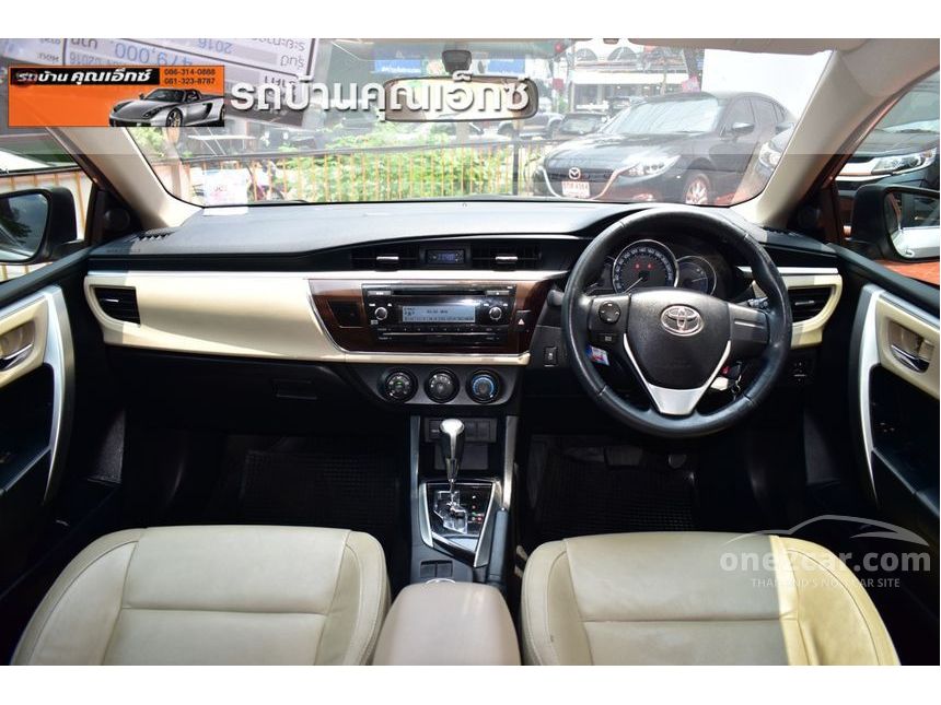 Toyota Corolla Altis 2016 G 1.6 in กรุงเทพและปริมณฑล Automatic Sedan สี ...