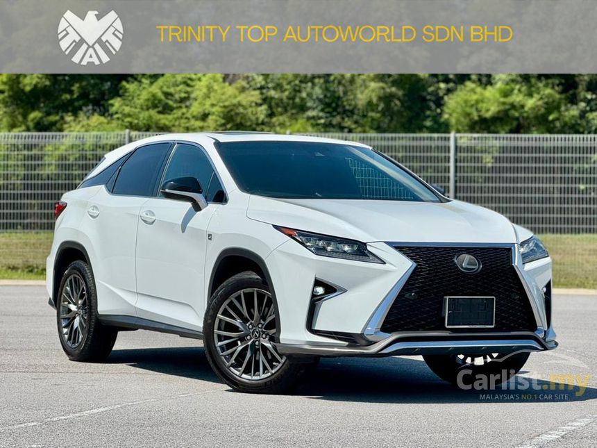 Used 2017 Lexus RX 200t 2.0 F Sport SUV AWD RX200T FULL SPEC - Carlist.my