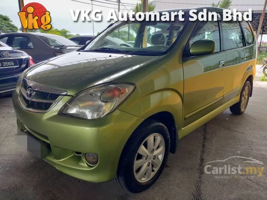 Toyota Avanza 2008 G 1.5 in Kedah Automatic MPV Green for RM 25,777 ...