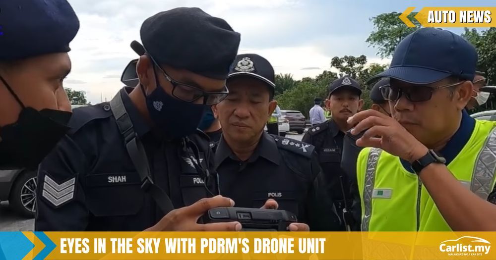 PDRM Drones Monitoring Emergency Lane Drivers On Highway - Auto News ...