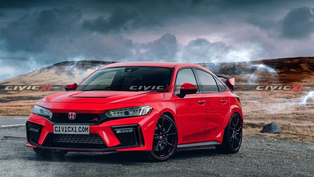 ภาพเรนเดอร์ Honda Civic Type-R 2021 - ข่าวในวงการรถยนต์