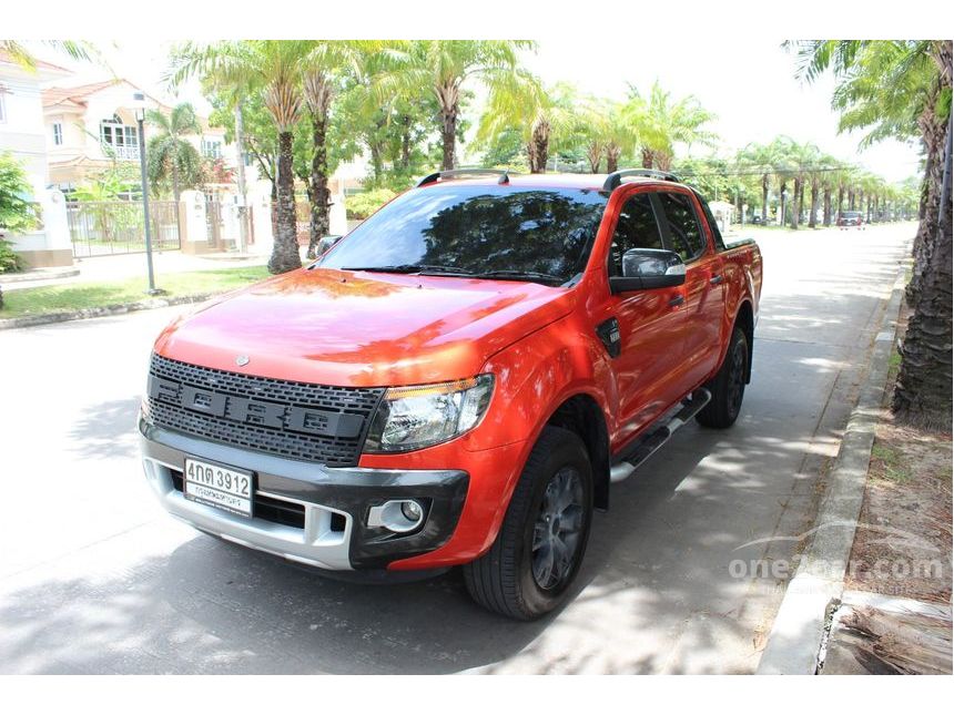 Ford Ranger 2014 DOUBLE CAB (ปี 12-15) WildTrak 3.2 เกียร์อัตโนมัติ สี ...
