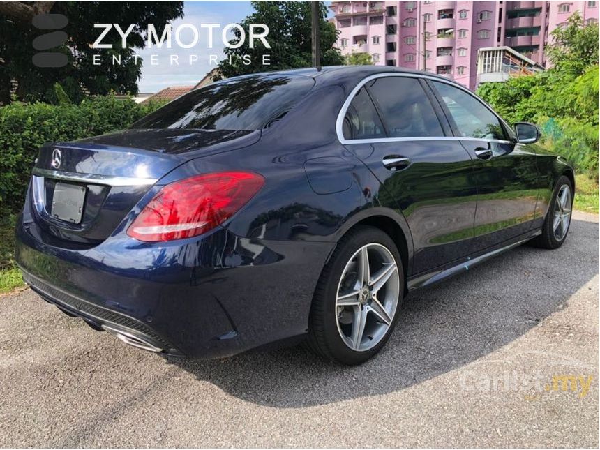 Mercedes-Benz C200 2018 AMG 2.0 in Kuala Lumpur Automatic Sedan Blue ...