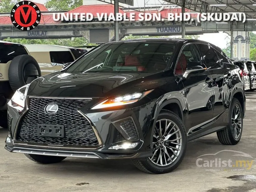 Recon 2021 Lexus RX300 2.0 F-Sport FACELIFT 900KM ONLY GRADE 5A NEW CAR CONDITION - Carlist.my