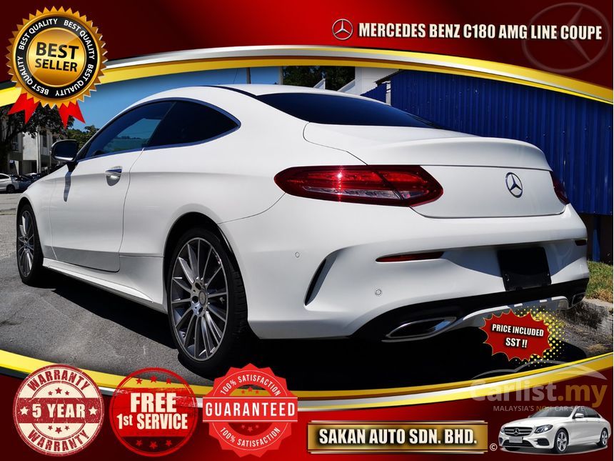 Mercedes-Benz C180 2016 AMG 1.6 in Selangor Automatic Sedan White for ...
