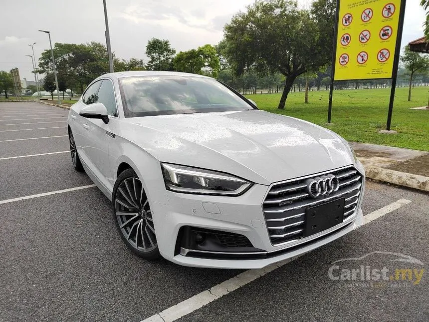 Recon A5 45 265Hp (Grade 4.5, Japan Spec, Genuine Mileage) 2019 Audi A5 2.0 45 TFSi Quattro ...