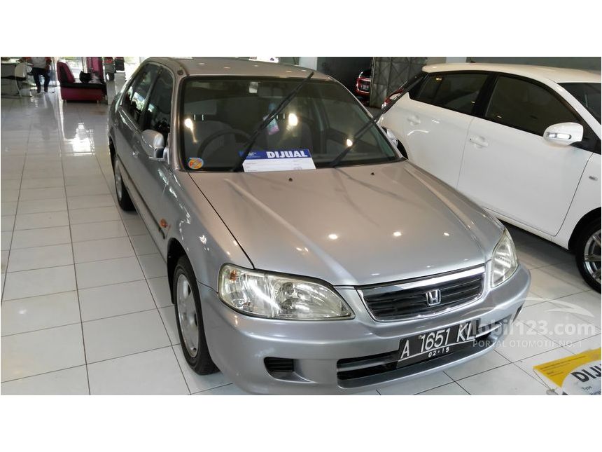 Jual Mobil Honda City 2002 VTi 1.5 di Banten Manual Sedan Silver Rp 52. ...