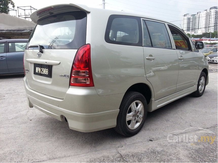 Toyota Innova 2006 E 2.0 in Kuala Lumpur Automatic MPV Gold for RM ...