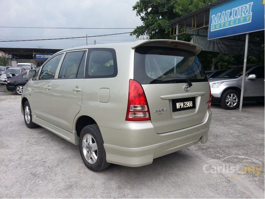Toyota Innova 2006 E 2.0 in Kuala Lumpur Automatic MPV Gold for RM ...
