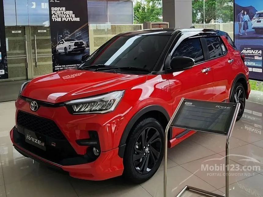 Jual Mobil Toyota Raize 2022 GR Sport 1.0 di Bali Automatic Wagon Merah ...
