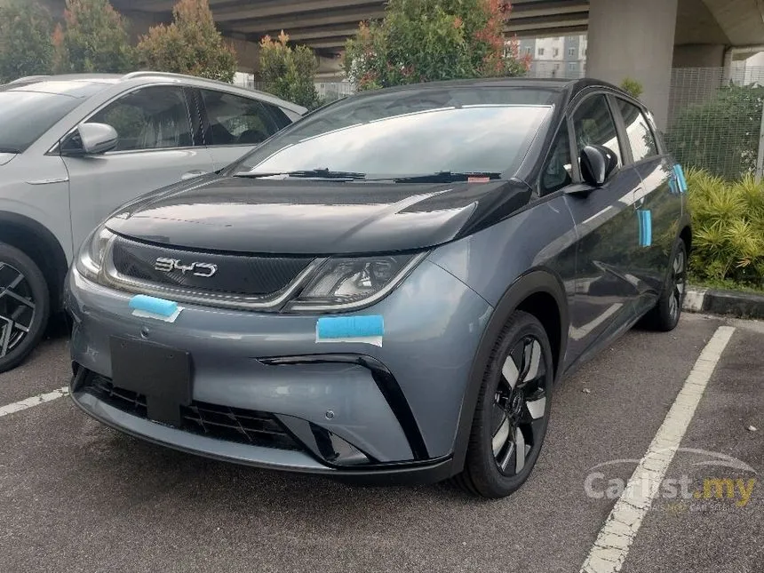 New HAKIM BYD 2023 BYD DOLPHIN EXTENDED RANGE ATLANTIS GREY - Carlist.my