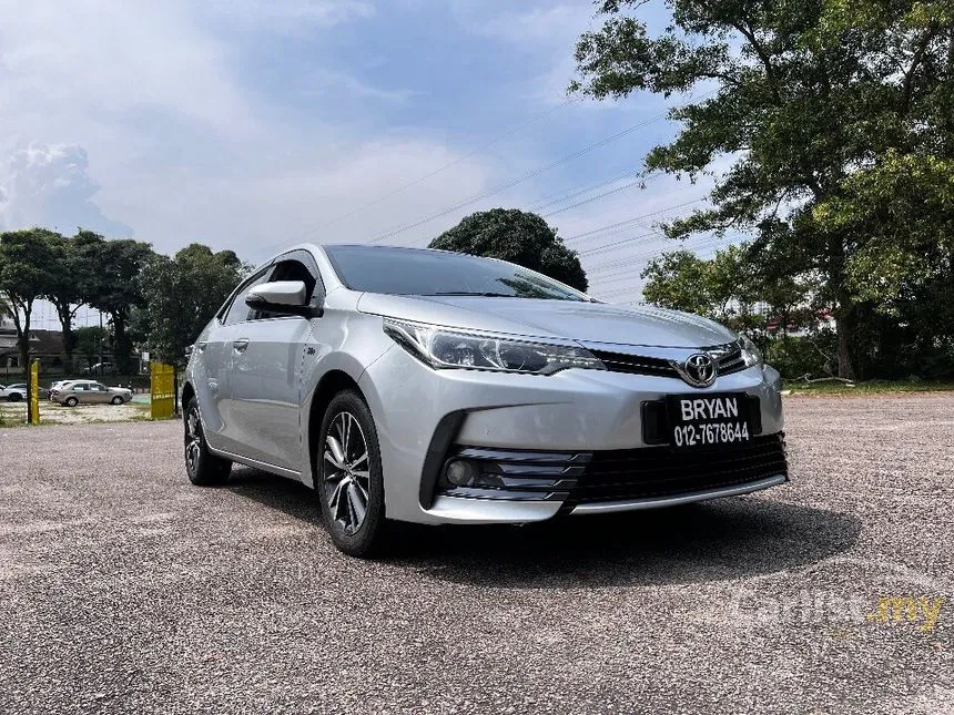 二手 2018 Toyota Corolla Altis 1.8 G Sedan 3 YR WARRANTY FULLY REKOD REVERSE CAMERA REVERSE CAMERA ...