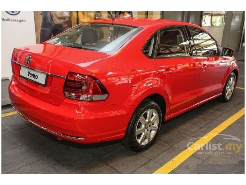 Volkswagen Vento 2016 Comfort 1.6 in Kuala Lumpur Automatic Sedan Red ...